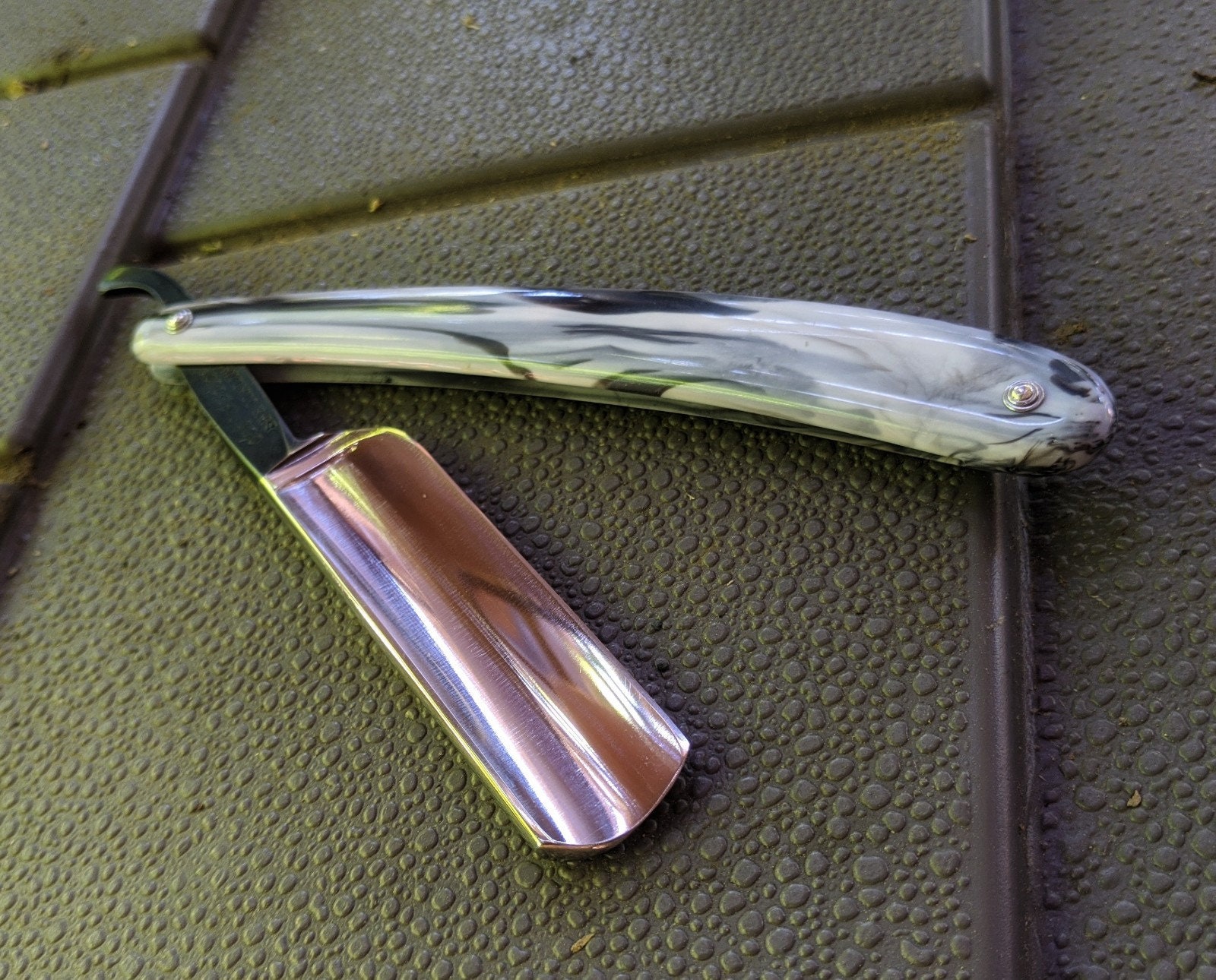 6/8 Vintage Restored DUBL DUCK - Special No. 1 - Straight Razor - Shave ...