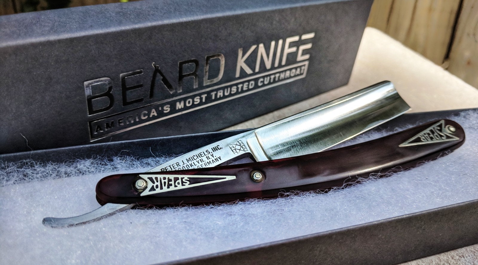 Spear Straight Razor Vintage 11/16” Peter J. Michels Inc. Shave Ready ...