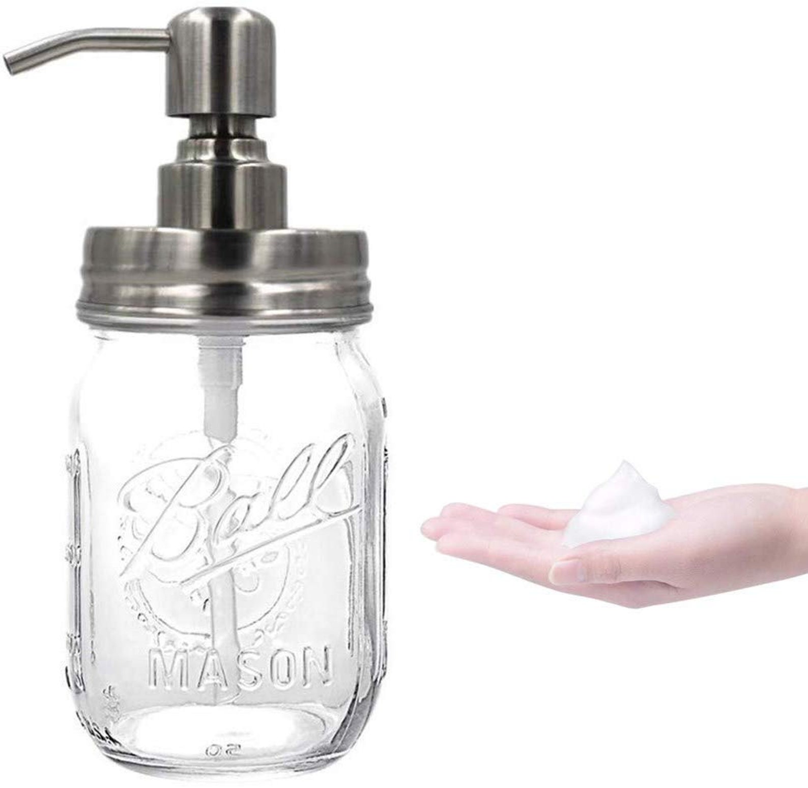 30 Packs Foaming Dispensers for Regular Mouth Mason Jar 304 | Etsy