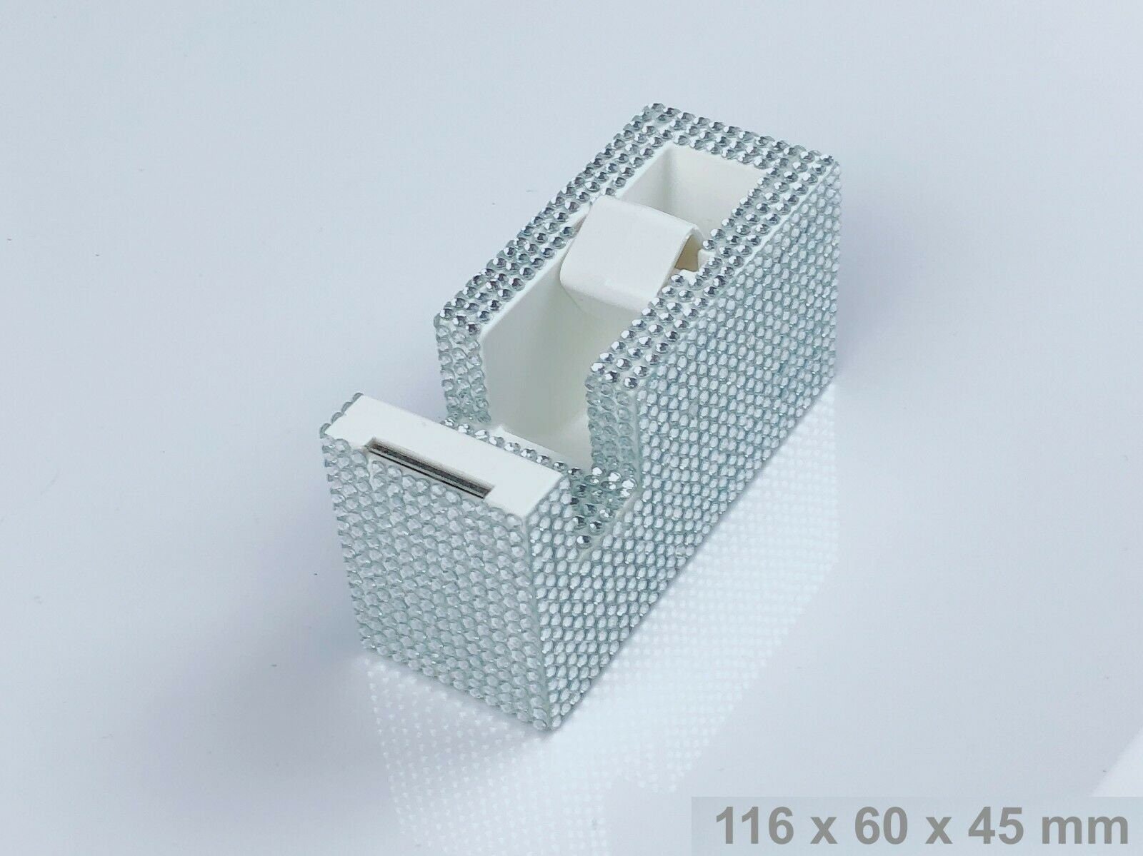 Blingustyle Unique Design Crystal Tape Dispenser Silver for - Etsy