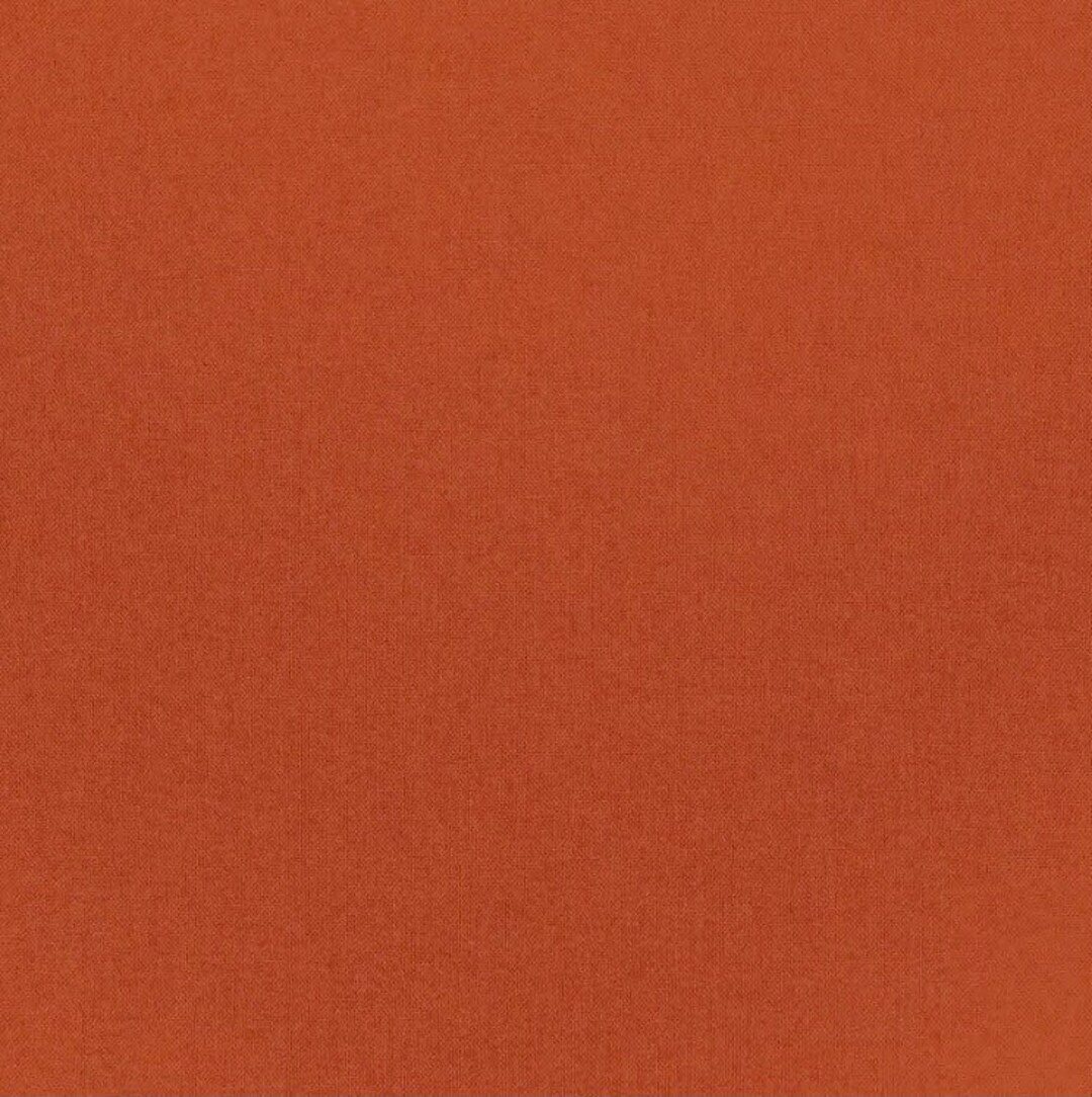 Orange Cotton Fabric - Fabric by the Yard - Cotton Solids - Orange ...