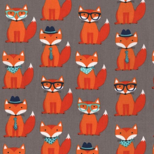 Fox Fabric - Etsy