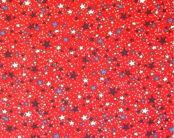 Red Star Fabric | Etsy