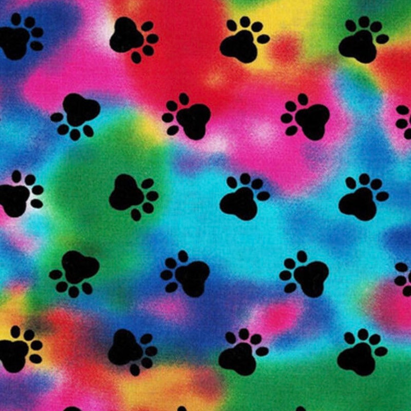 Paw Print Fabric - Etsy