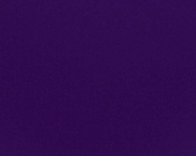 Purple Cotton Fabric Fabric by the Yard Cotton Solids Dark Purple Solid ...