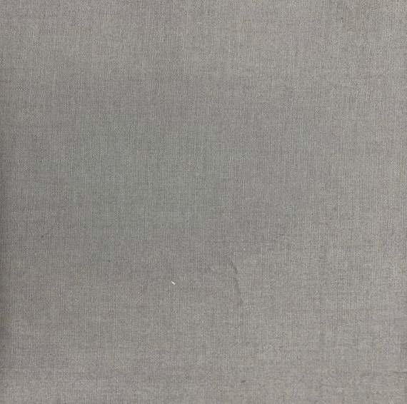 Gray Cotton Fabric Fabric by the Yard Cotton Solids Sew | Etsy