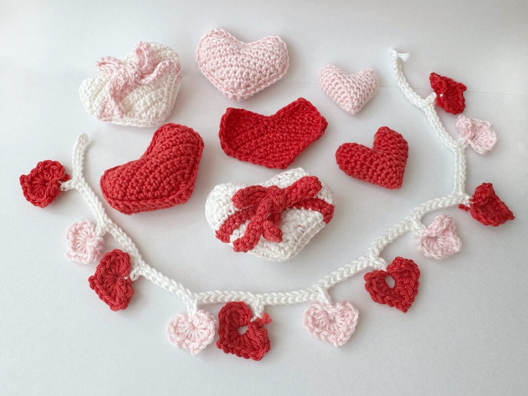 Amigurumi Pattern Crochet Plush Heart, Amigurumi Heart, Amigurumi ...