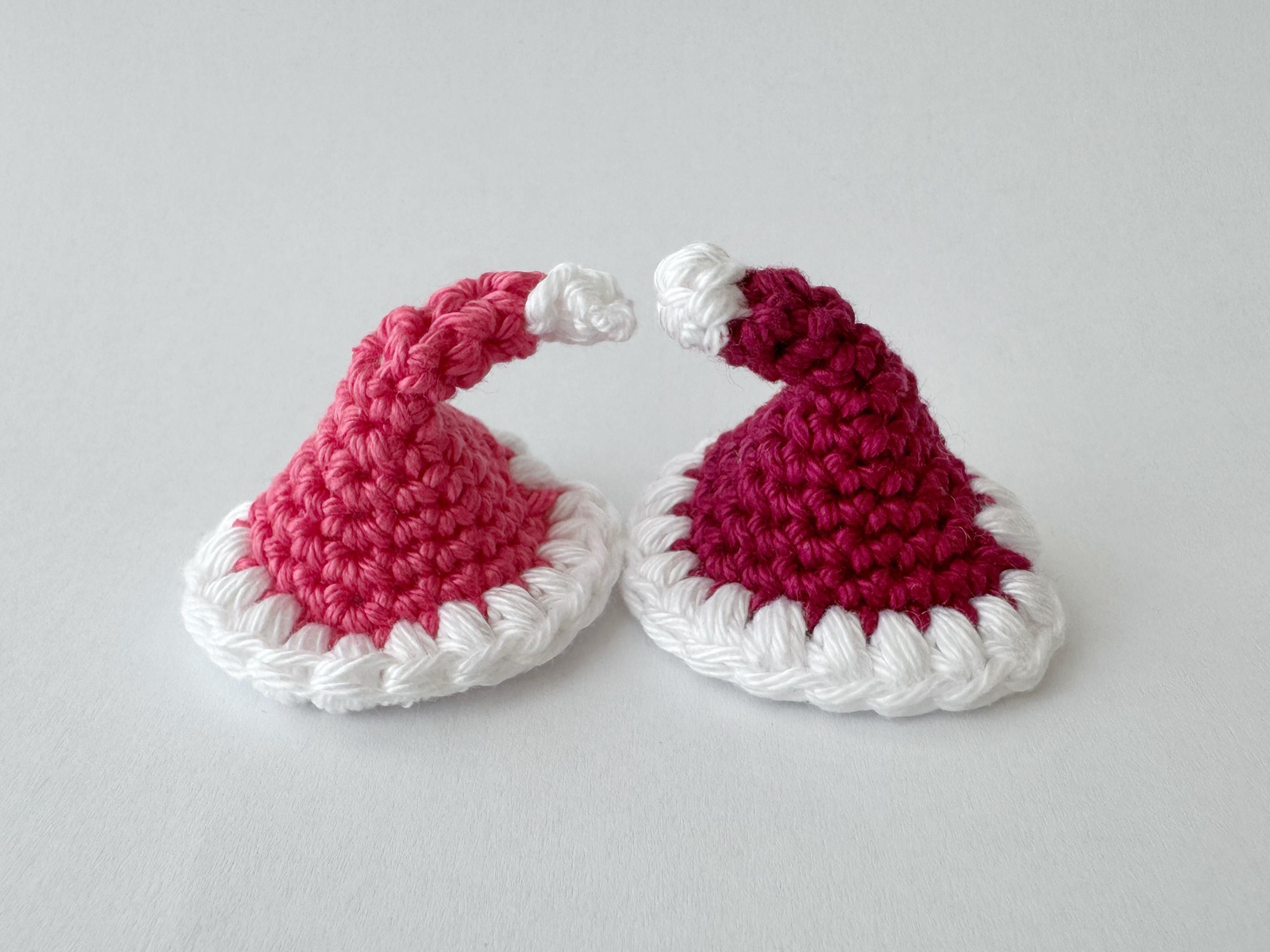Crochet Santa Hat Pattern, Crochet Christmas Hat, Santa Hat Amigurumi ...