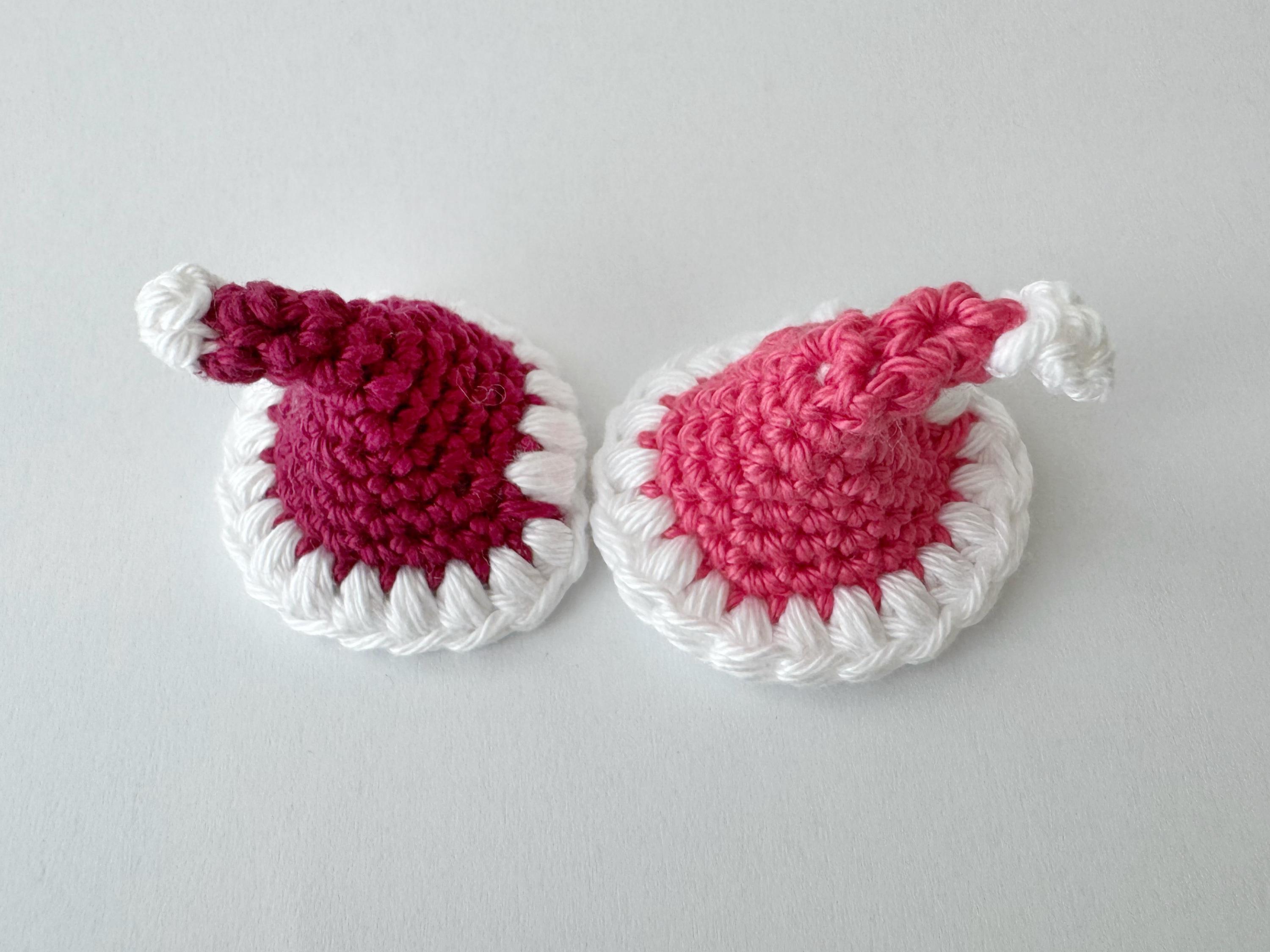 Crochet Santa Hat Pattern, Crochet Christmas Hat, Santa Hat Amigurumi ...