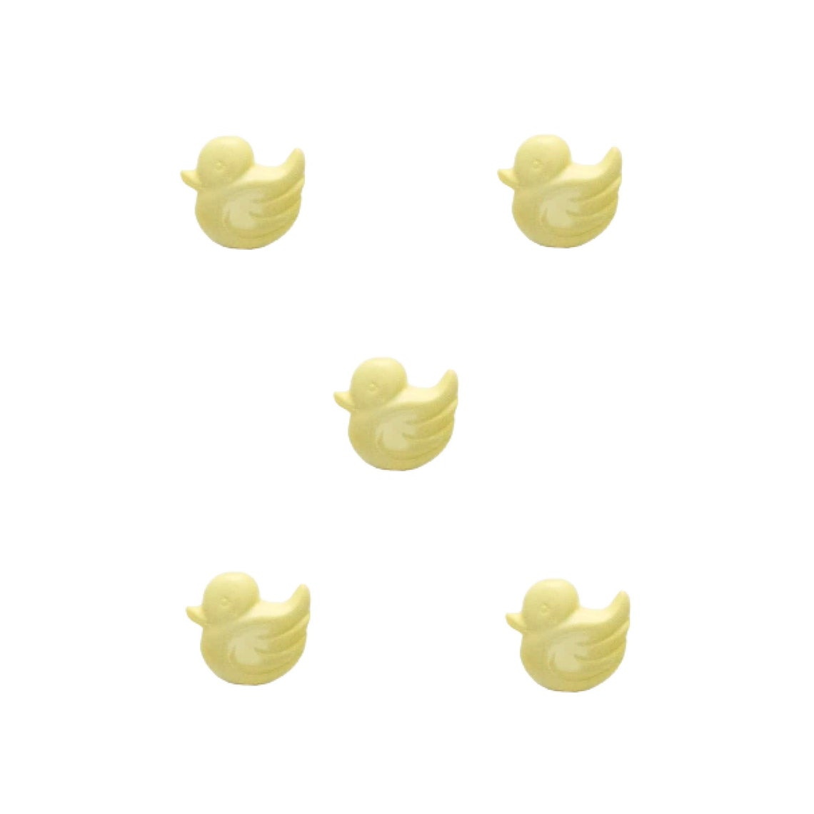 Trucraft - 14mm - Yellow Duck Shank Buttons - Pack of 5 - Baby Children ...
