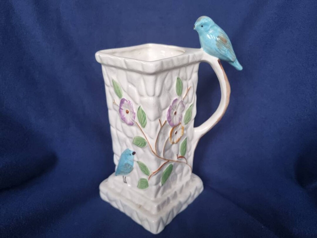 Wintertons Bird Vase 1930s - Etsy UK