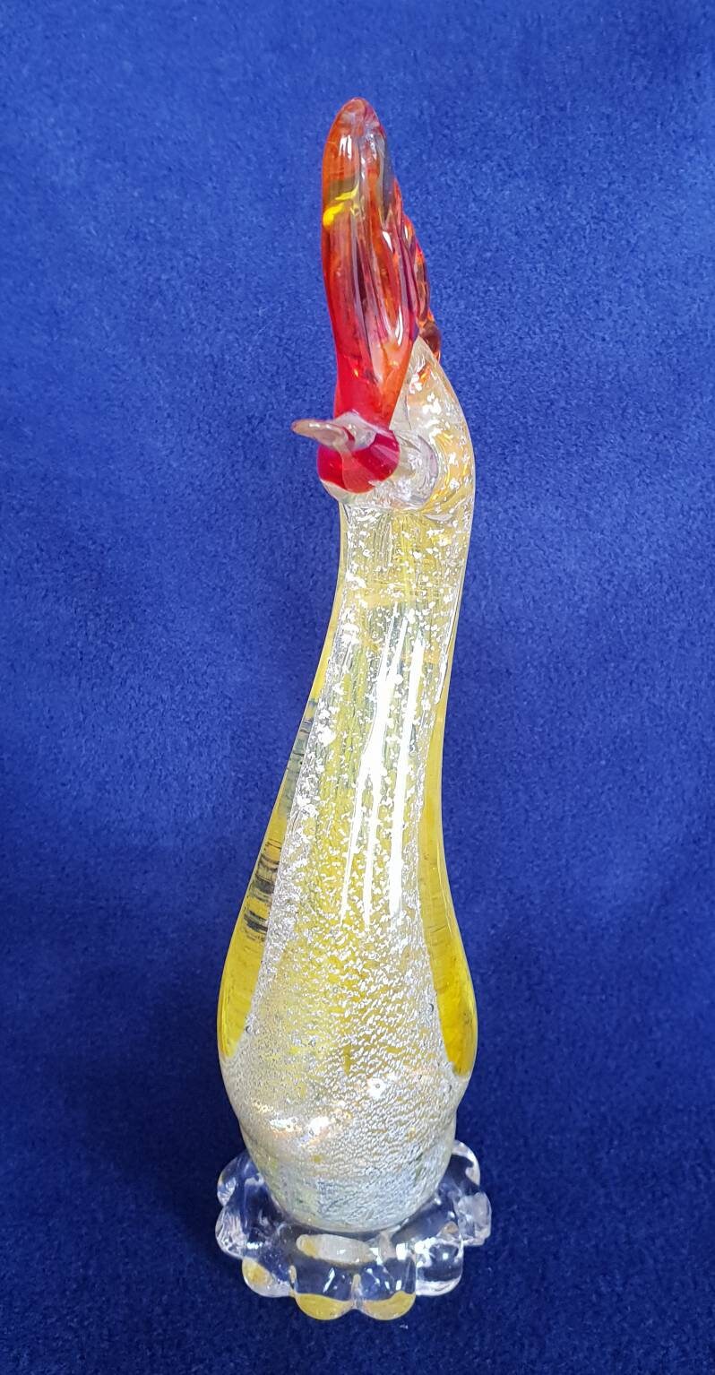Glass Seahorse Figurine. - Etsy
