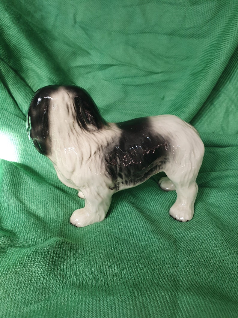 Bearded Collie Figurine Melba Ware England - Etsy