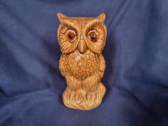 Large Ceramic Owl. Vintage Item From 1970s - Etsy
