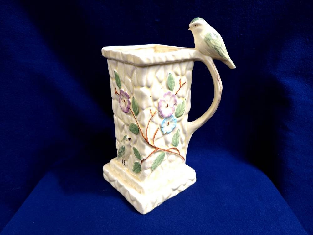 Vintage Ceramic Vase Portland Pottery Cobridge - Etsy