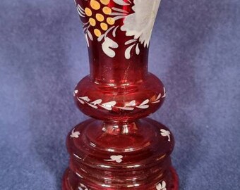 Indiana Glass Red Bud Vase, 1960s Vintage - Etsy