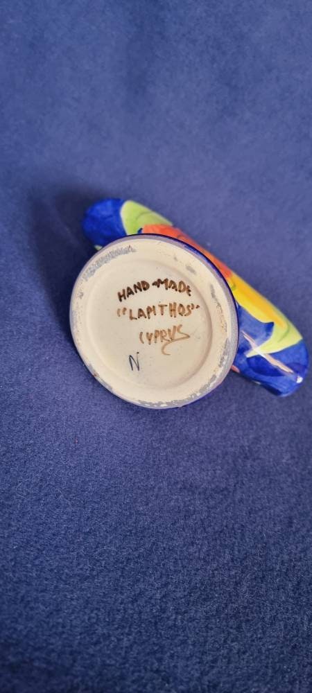 Vintage Ceramic Letter Holder - Etsy