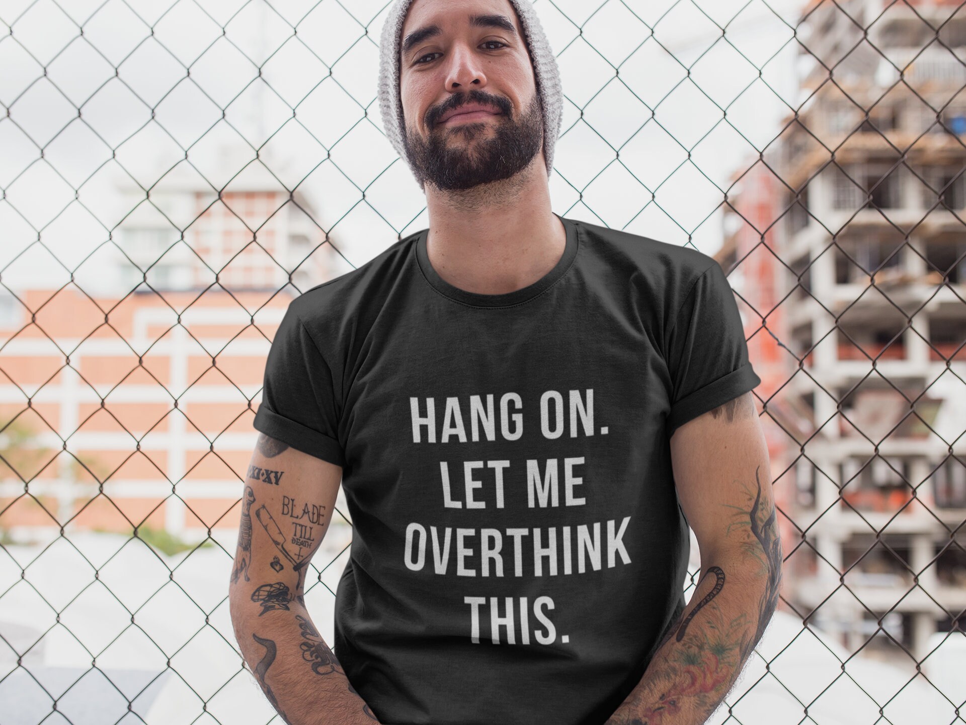 Overthinking Shirt Overthinking Quote Over Thinking You Are ...