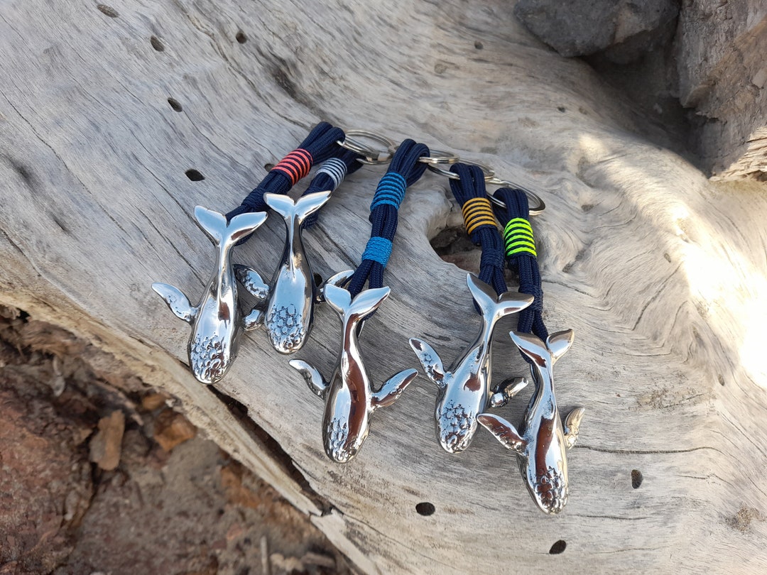 Whale Key Ring - Etsy