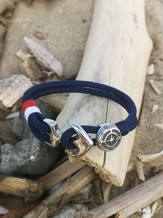 Paracord Bracelet Nautical Bracelet French Bracelet - Etsy