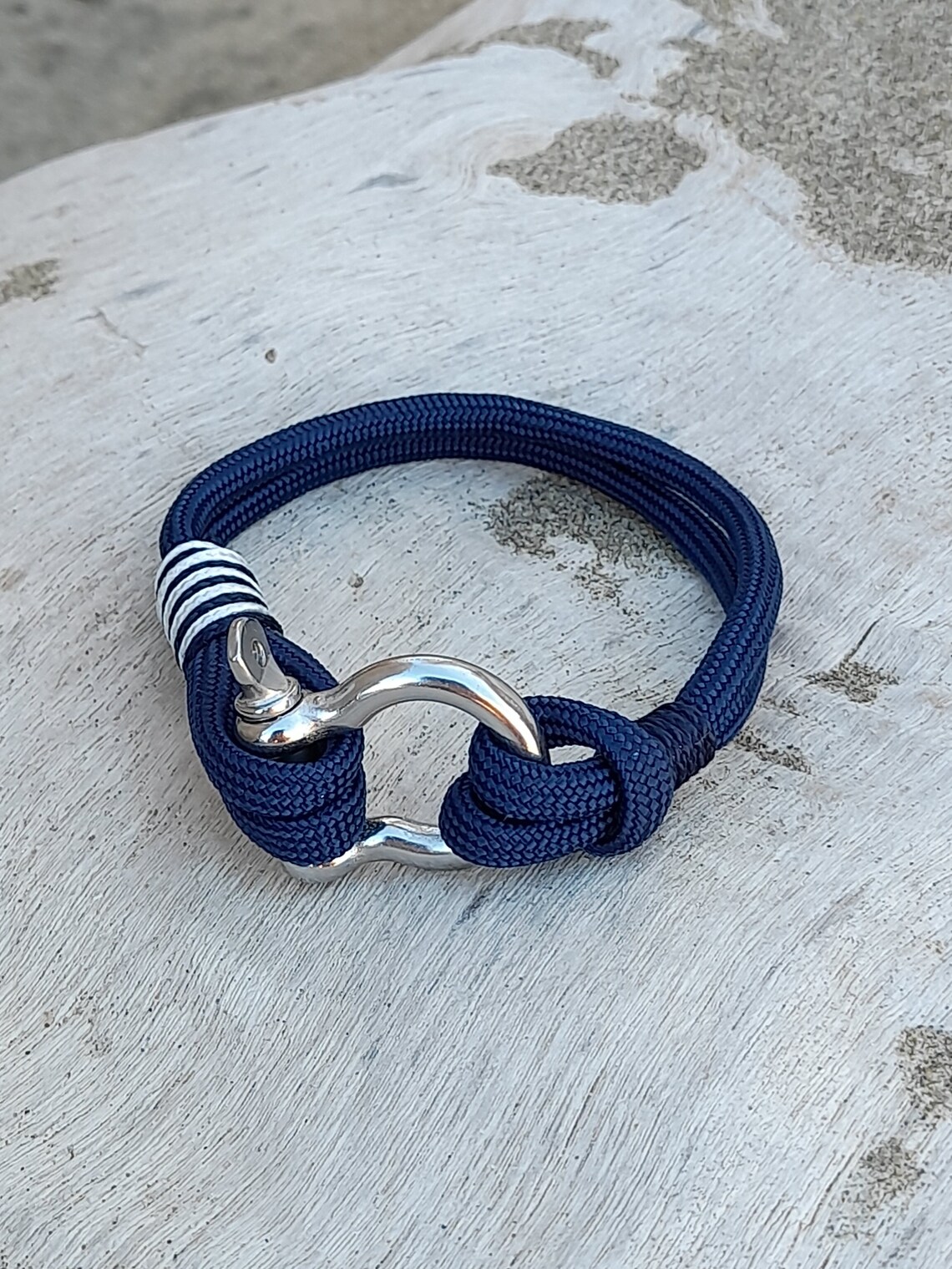 SMALL MANILA BRACELET Navy Sweater - Etsy