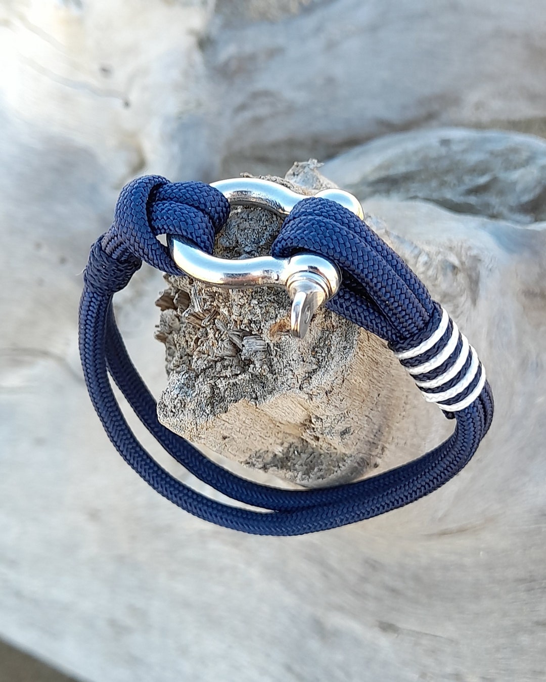 SMALL MANILA BRACELET Navy Sweater - Etsy