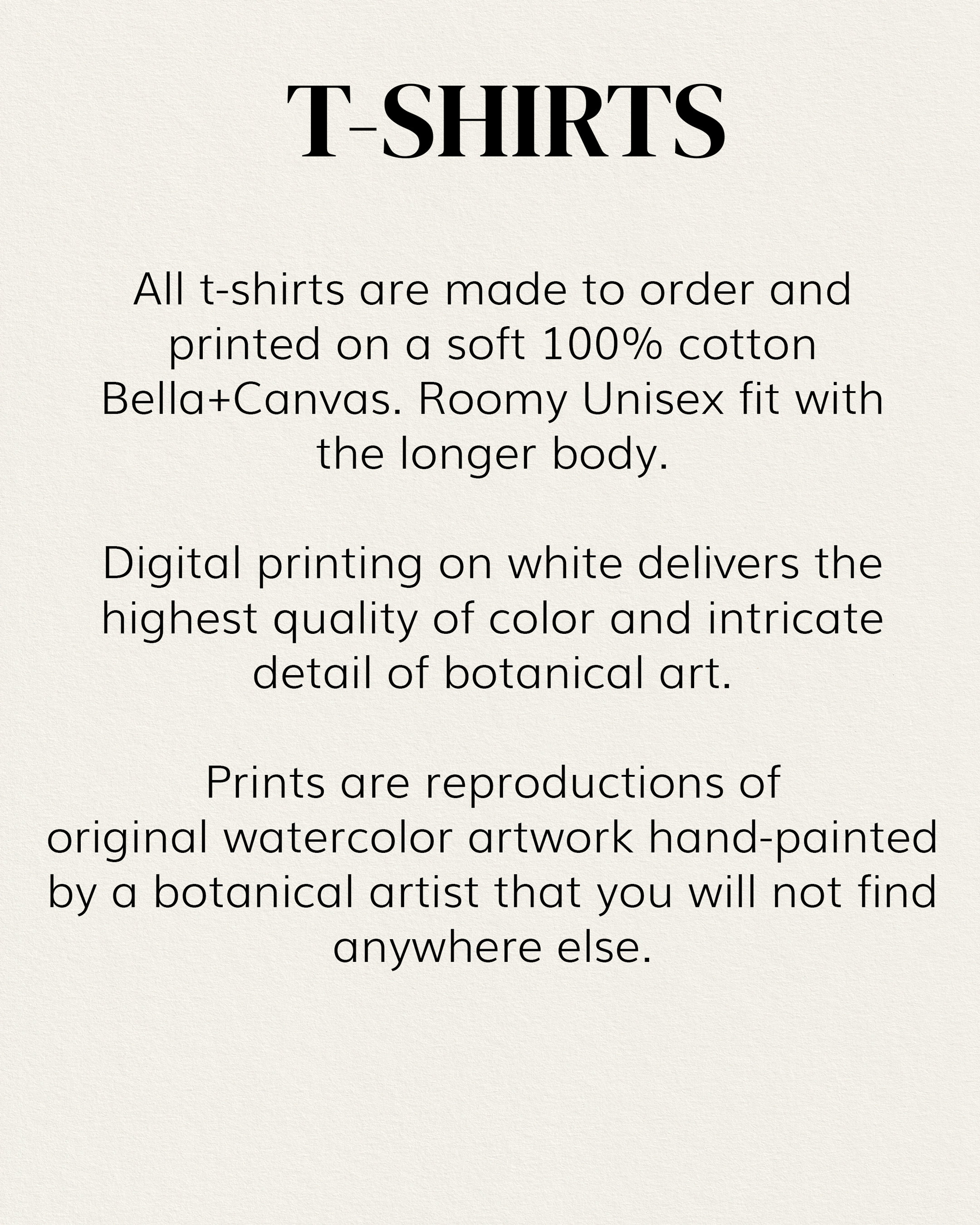 Scottish Thistle Shirt. Botanical Watercolor Flower Tshirt. Spring ...