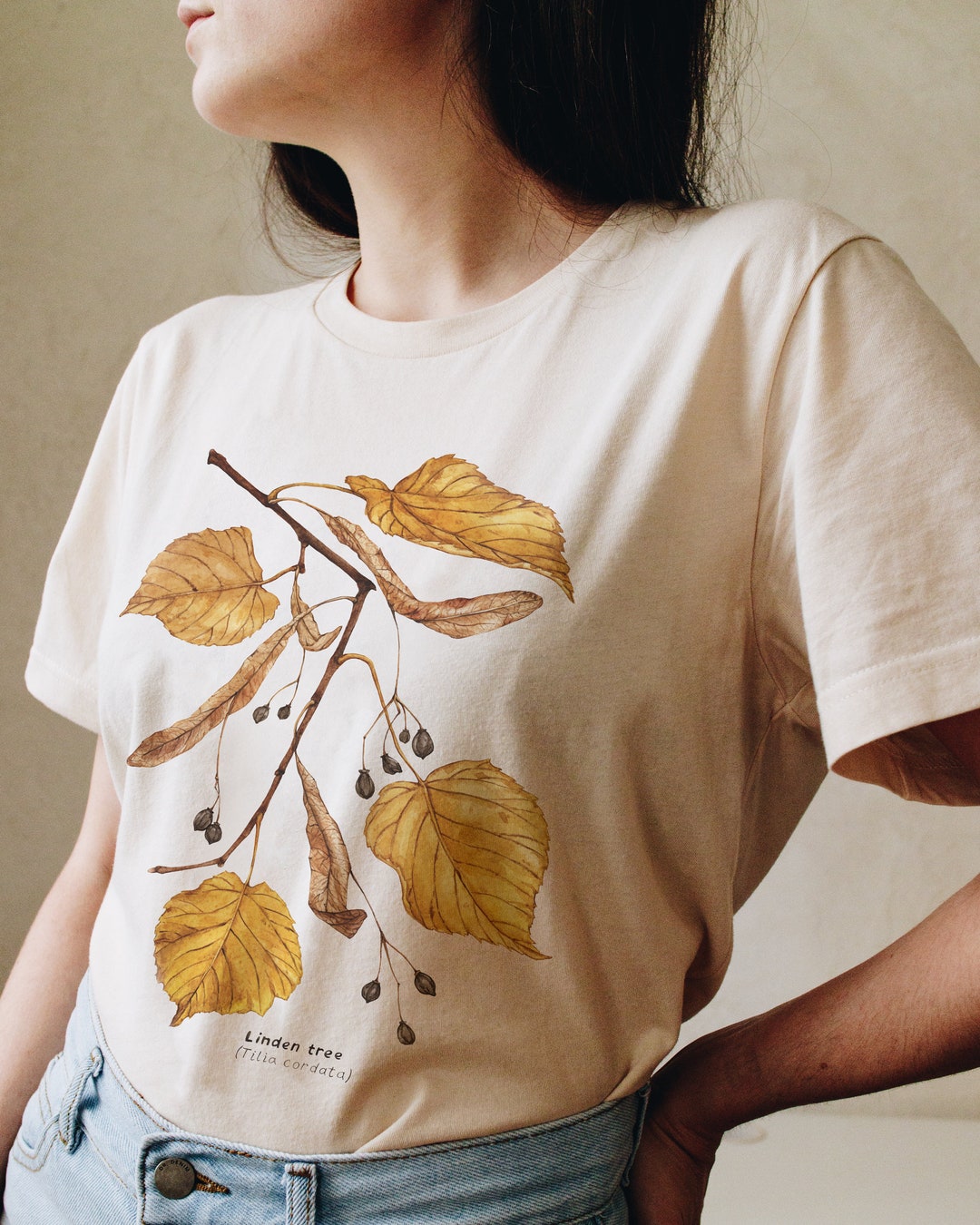 Fall Nature T Shirt Fall Linden Shirt Unisex Fall Shirt T Shirts for ...