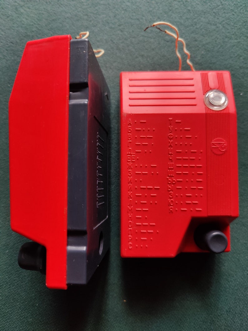 Morse Code.vintage Original Soviet Toy. Morze Telegraph. - Etsy