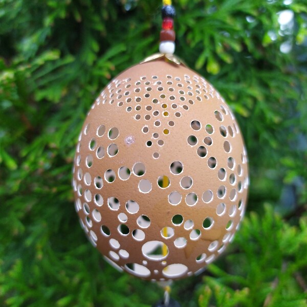 Carved Wooden Egg - Etsy