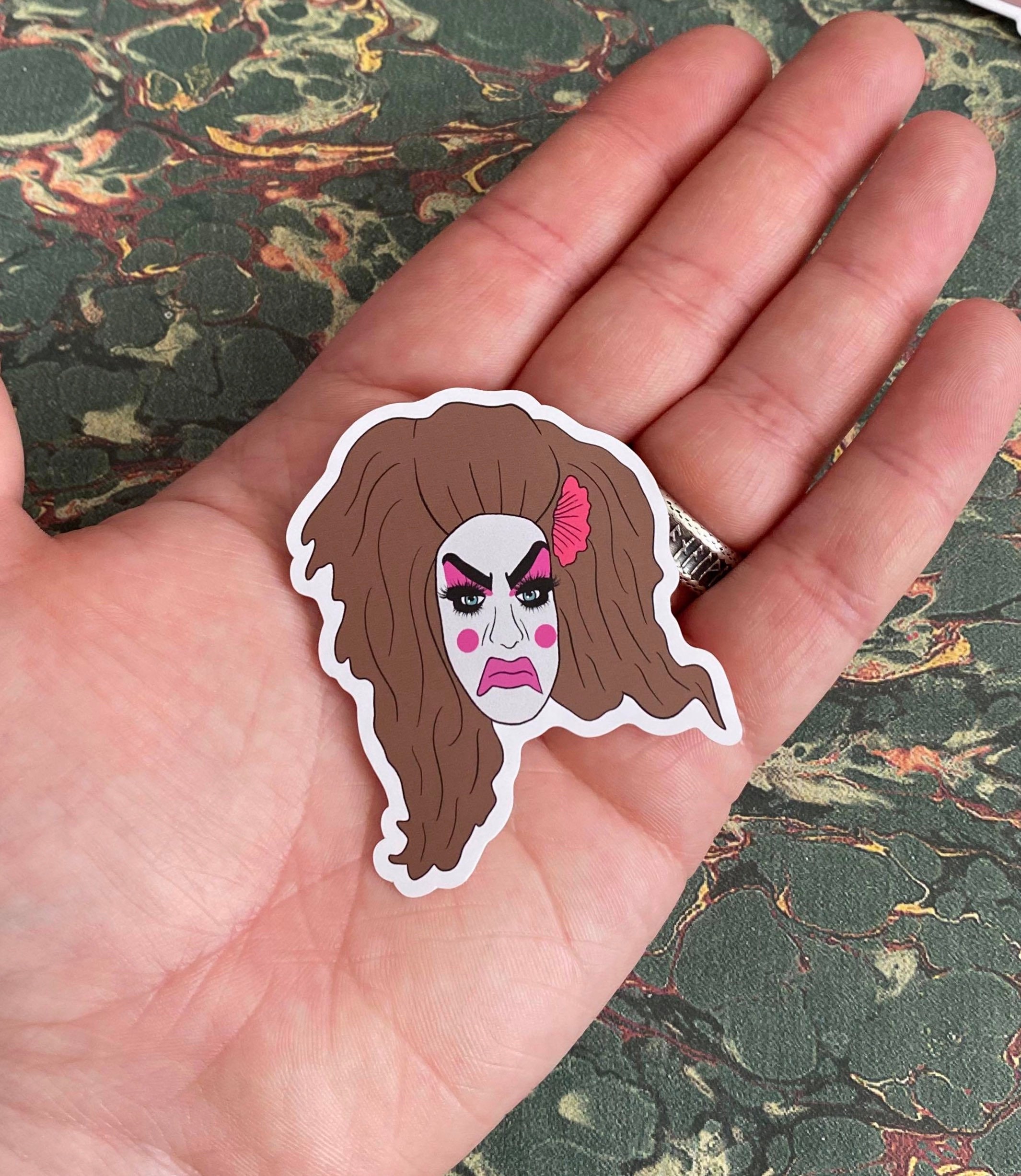 Alaska als lil poundcake Vinyl sticker Rupauls drag race | Etsy