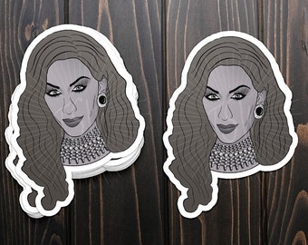 Drag Queen Sticker - Etsy