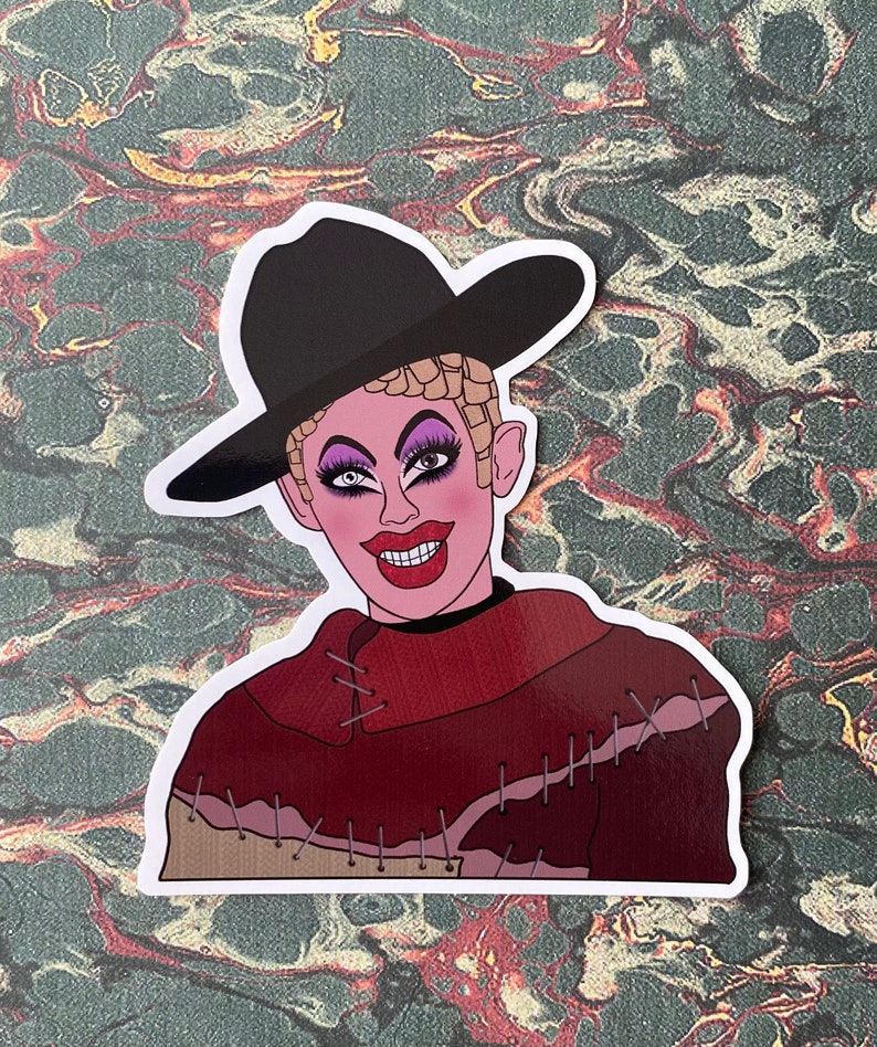 Crystal Methyd Vinyl sticker Rupauls drag race RuPaul art | Etsy