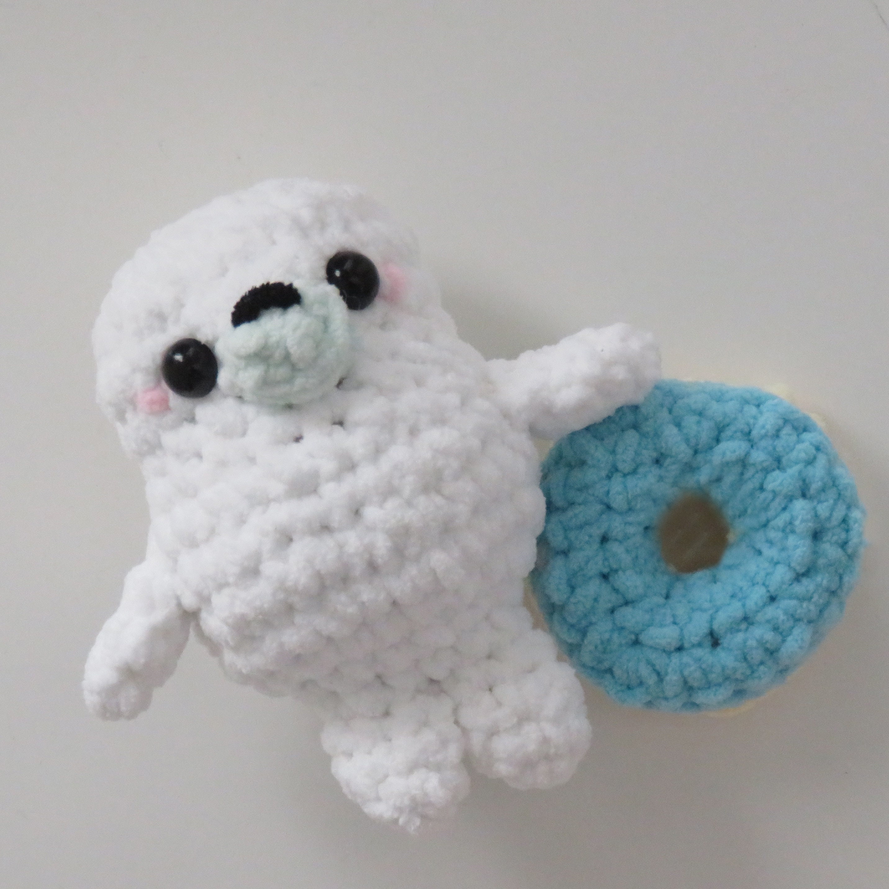 Seal Crochet Pattern Cute Seal Amigurumi Pattern Seal Pup Beginner and ...
