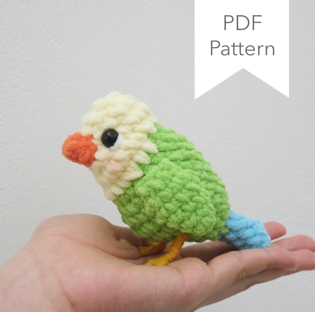 Bird Crochet Pattern - Baby Bird Amigurumi Pattern - Easy Crochet ...