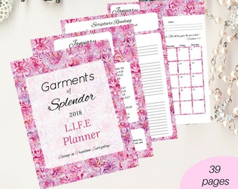 Printable Christian planner / printable faith planner inserts/ | Etsy