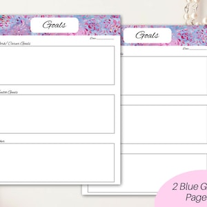 Printable Goals Sheets/ Goals Printable/ Printable Planner/ Christian ...