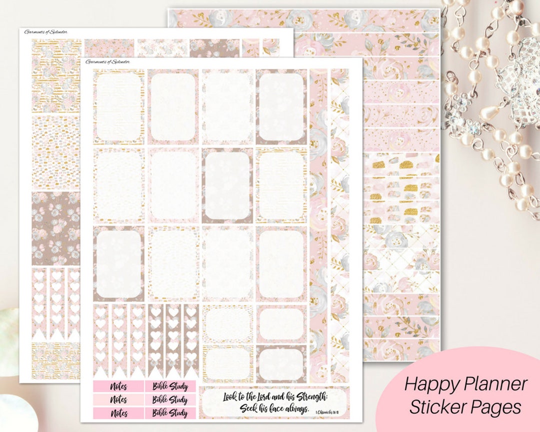 Printable Bible Journaling Stickers/ Planner Stickers/ Washi Tape ...