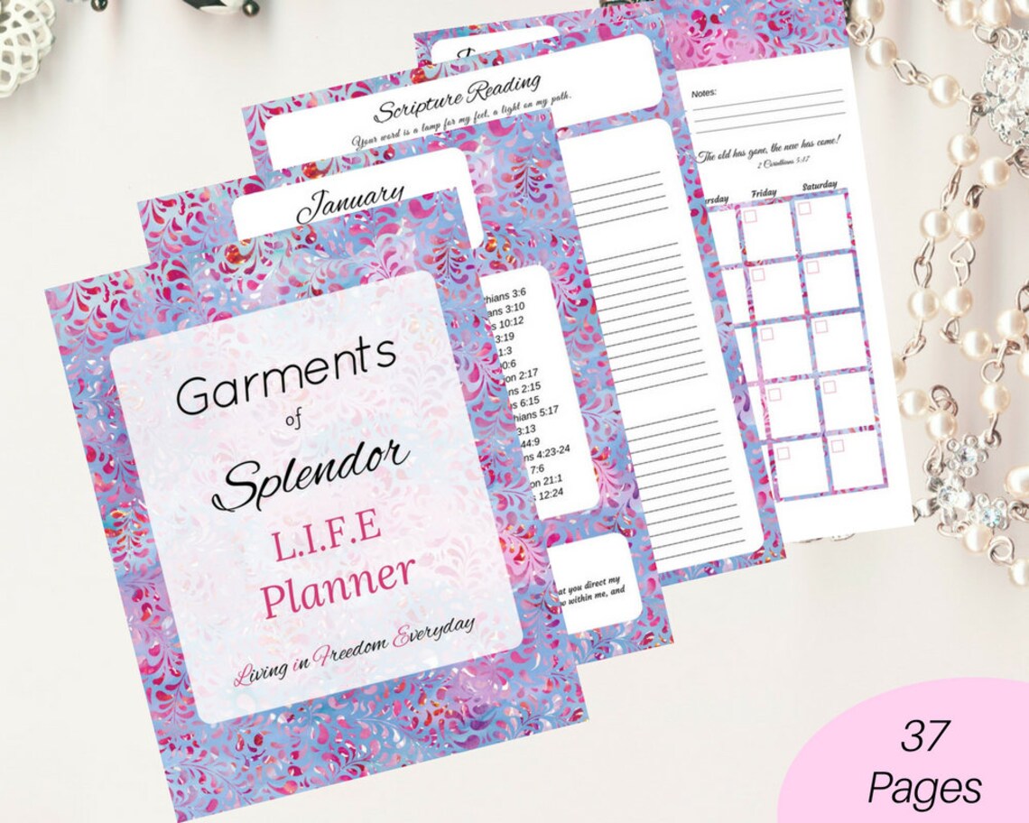 Christian Planner Printable/ Bible Study Planner Inserts/ Devotional ...