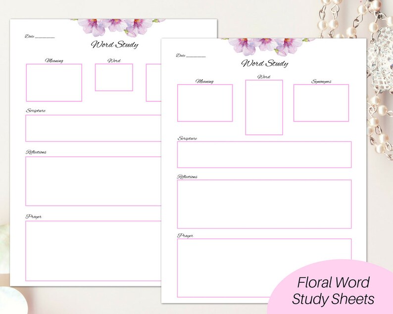 Daily Devotional Printables/ Prayer Journal/ Prayer Printables ...