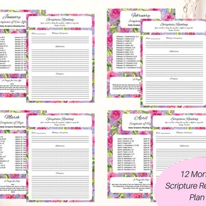 Printable Christian Planner / Printable Faith Planner Inserts/ Bible ...