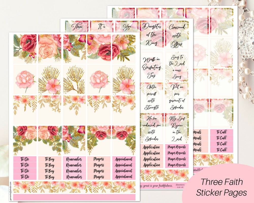 Christian Prayer Journal/ Printable Christian Prayer Journal/ Bible ...