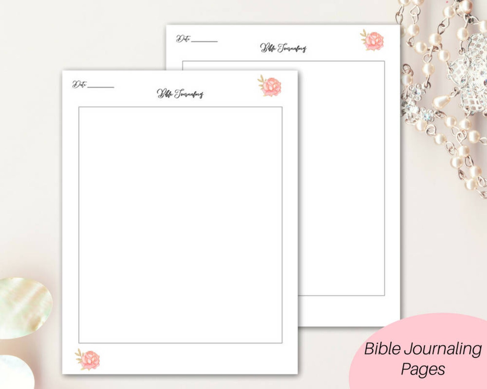 Christian Prayer Journal/ Printable Christian Prayer Journal/ Bible ...