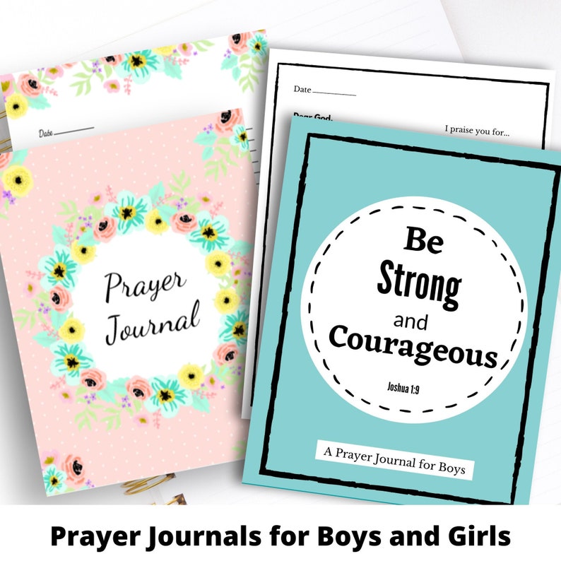 Printable Prayer Journals/ Prayer Journal for Girls/prayer Journal for ...