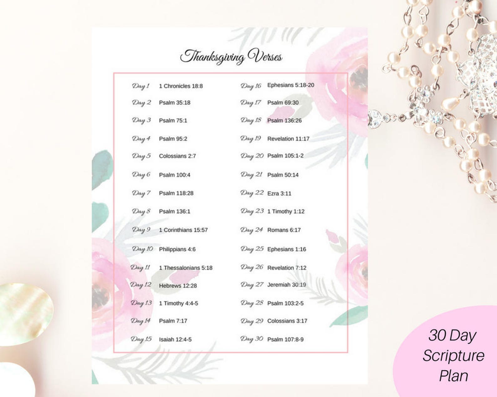 Printable Gratitude Journal/ Printable Prayer Journal/ Gratitude ...