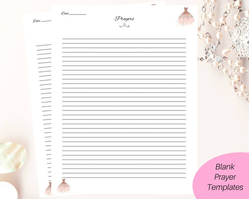 Printable Prayer Journal/ Devotional Planner/ Scripture Journal/ Bible ...