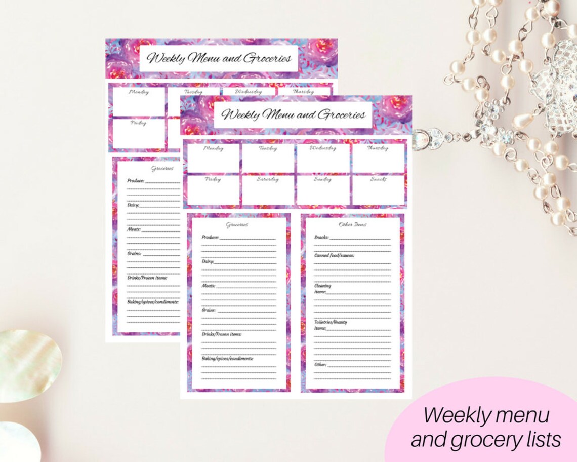 Printable Faith Planner/ Christian Planner/ Bible Planner/ Faith ...