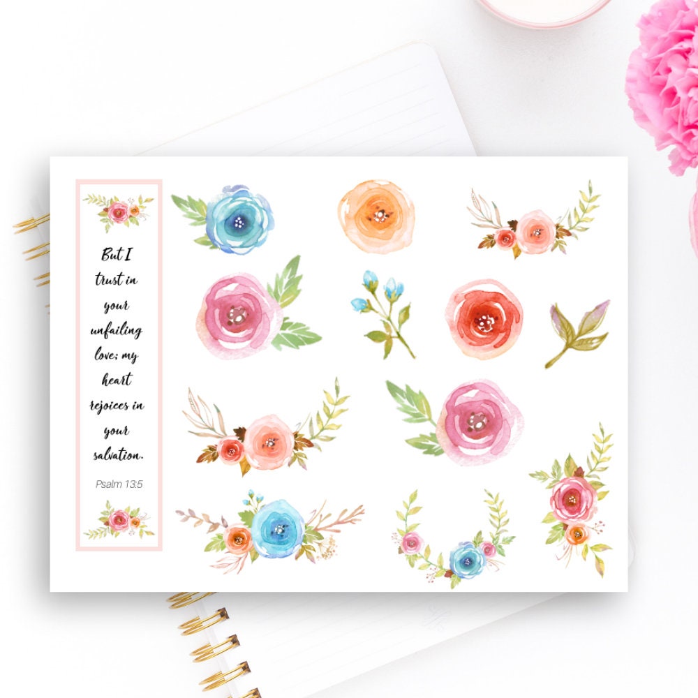 Bible Journaling Kit, Bible Journaling Stickers, Bible Study Stickers ...