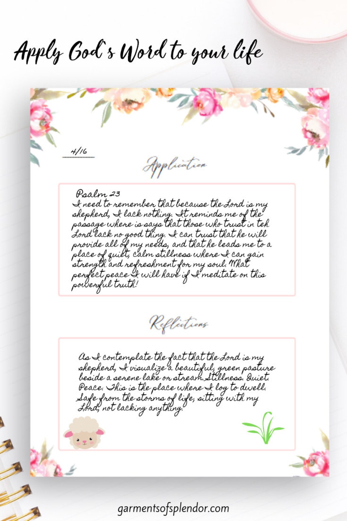 Printable Prayer Journal/ Christian Journal/ Bible Study Printables ...
