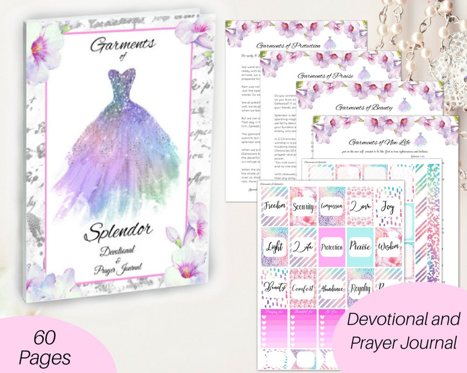 Daily Devotional Printables/ Prayer Journal/ Prayer Printables ...